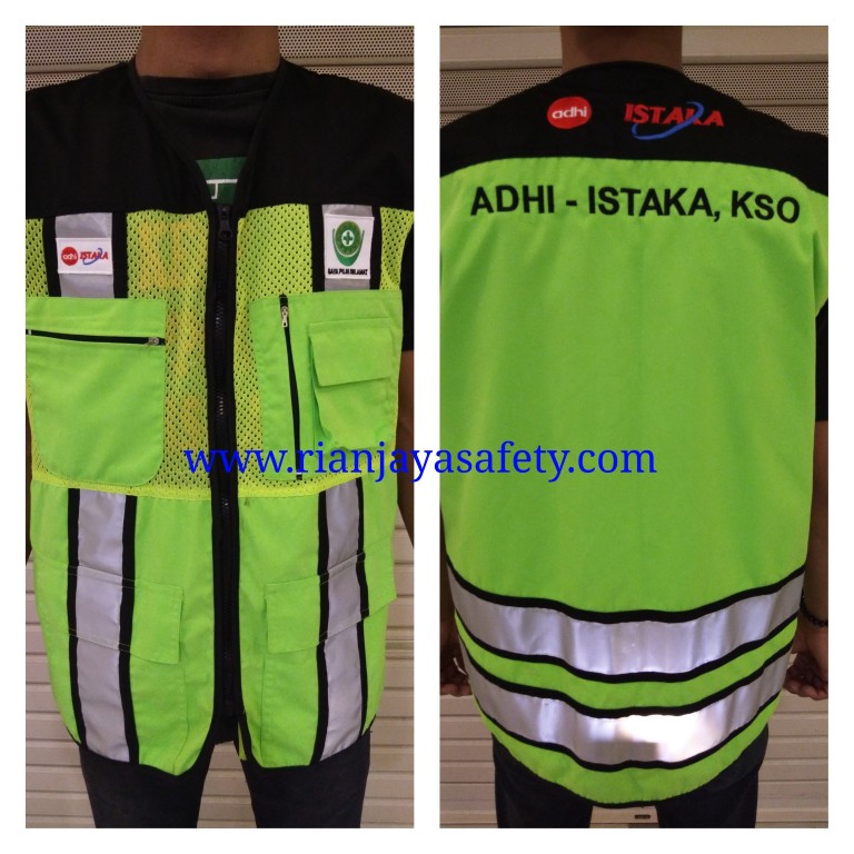 Jual Rompi Safety Custom Made Harga Murah – RIAN JAYA SAFETY