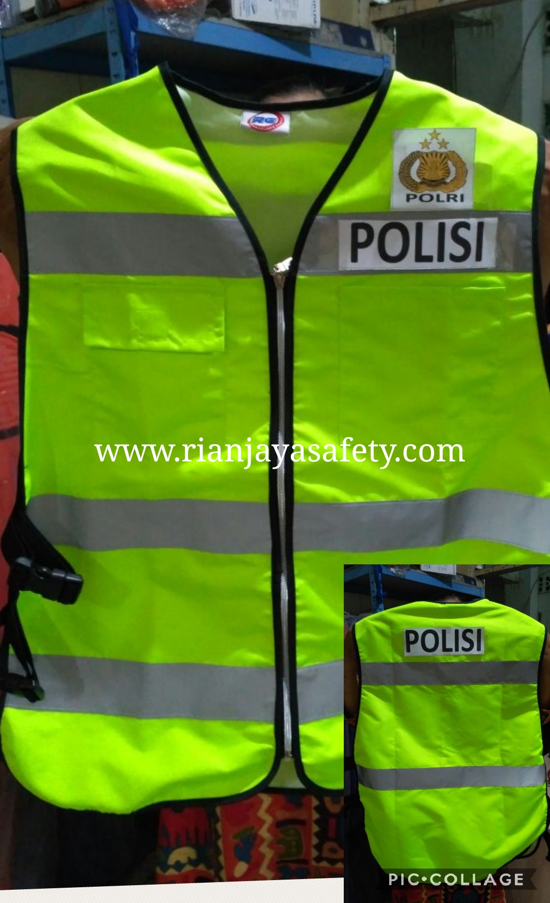 Menerima Custom Rompi Polisi Harga Murah Se-Jakarta!
