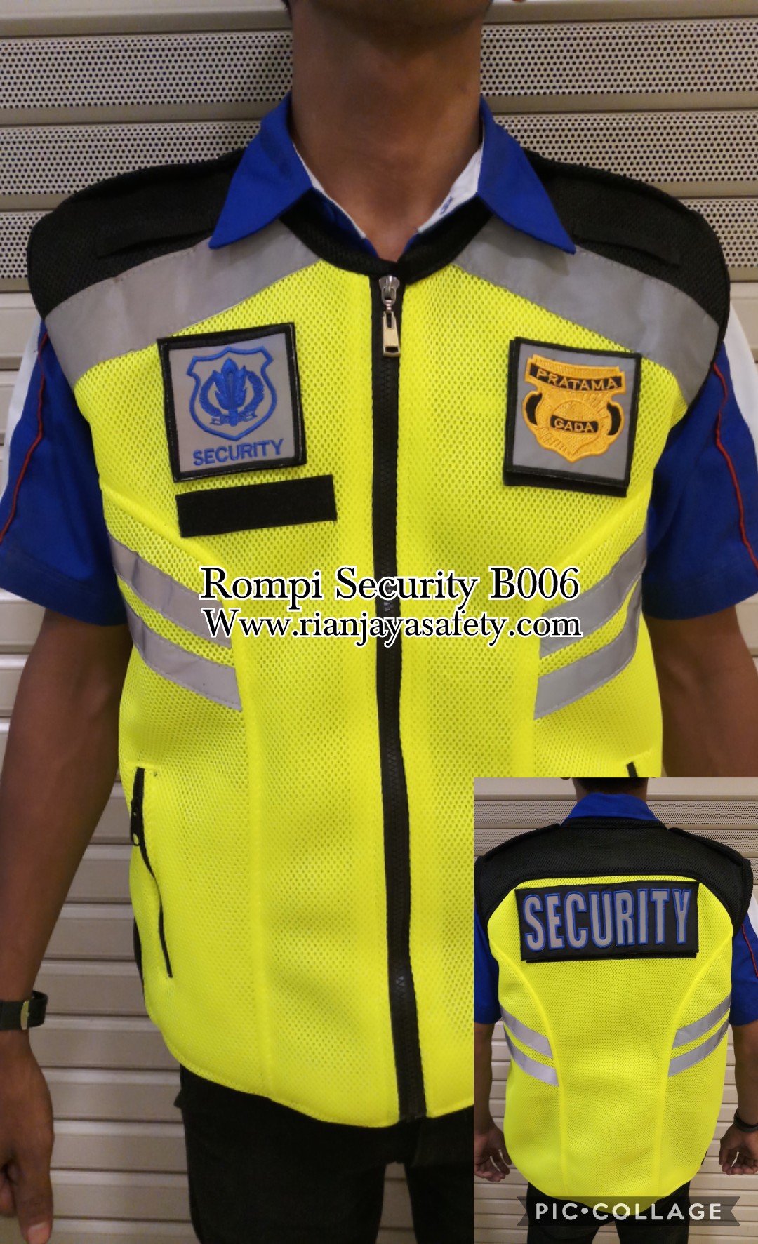 Rompi Security B006 (klik for detail) - RIANJAYA
