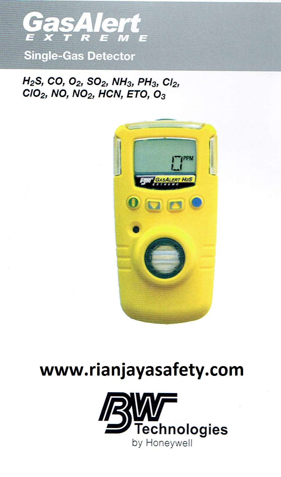 GAS ALERT EXTREME (Klik for detail) - RIAN JAYA SAFETY | Perlengkapan ...