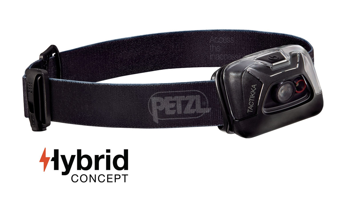 PETZL TACTIKKA HEADLAMP BLACK - RIANJAYA